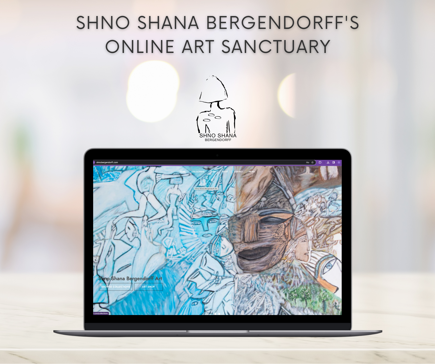 The Grand Unveiling of Shno Shana Bergendorff's Online Art Sanctuary ...